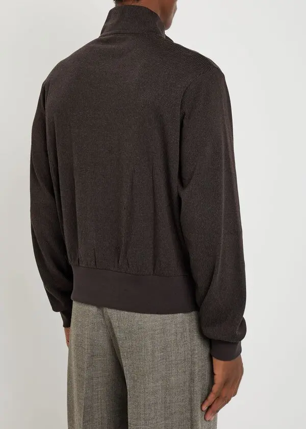 Our Legacy Mob D Cotton-blend Track Jacket - Stripe
