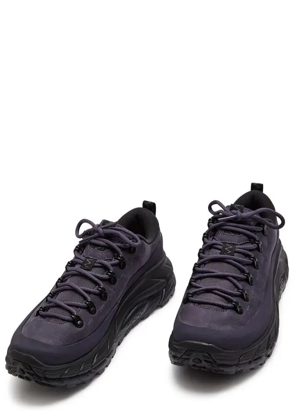 HOKA® Tor Summit Nubuck Leather Sneakers - Navy