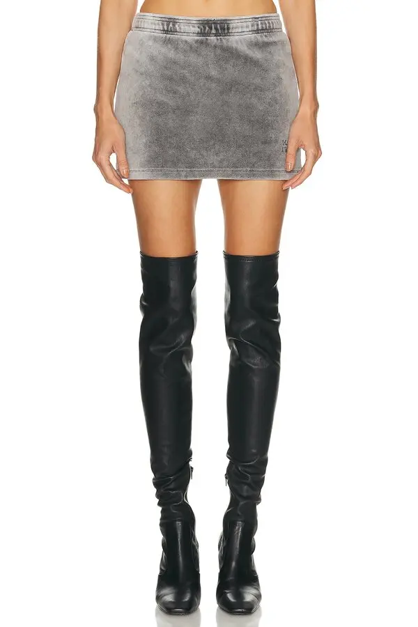 Alexander Wang Mid Rise Mini Skort
