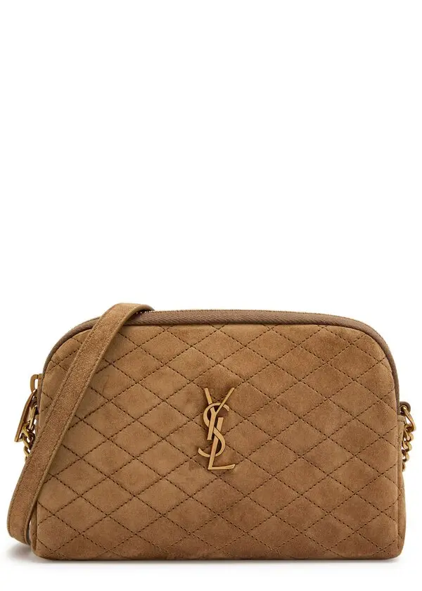 Saint Laurent Gaby Mini Suede Cross-body Bag