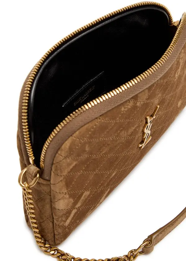 Saint Laurent Gaby Mini Suede Cross-body Bag