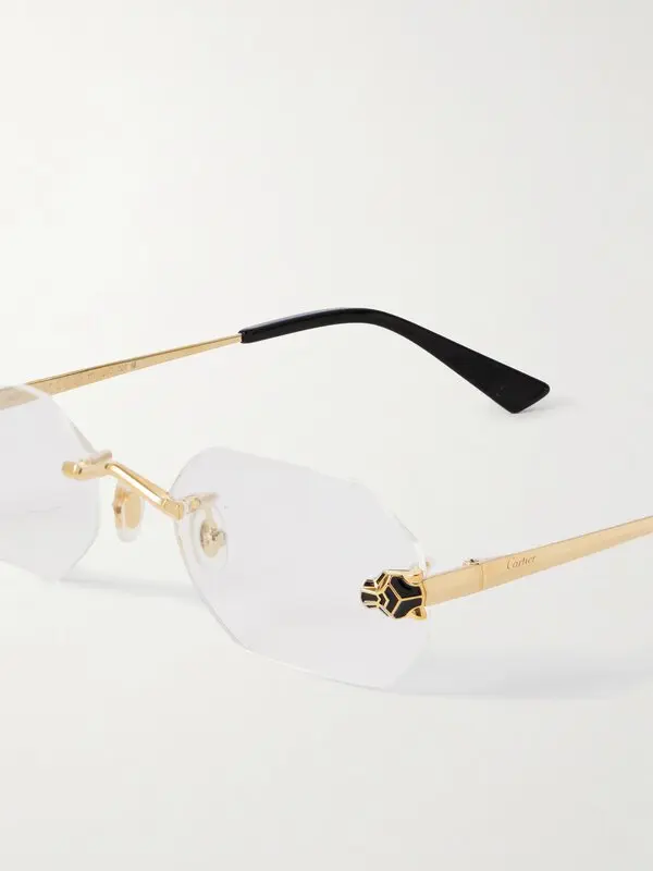 Cartier Panthère Classic Rimless Optical Glasses