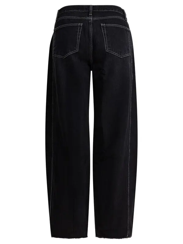 R2W Wide-leg Cotton Trousers