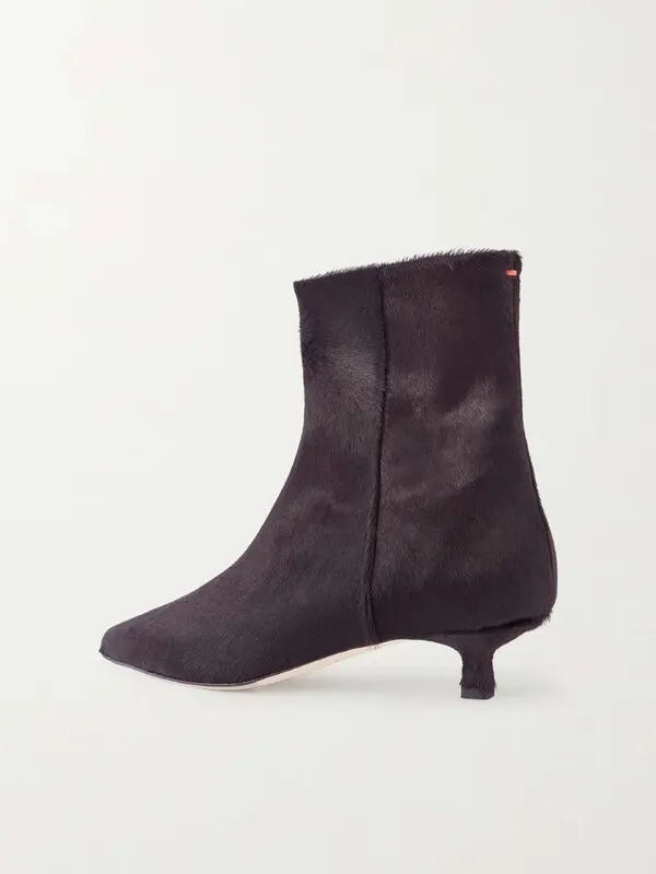 AeydĒ Sofie Calf Hair Ankle Boots