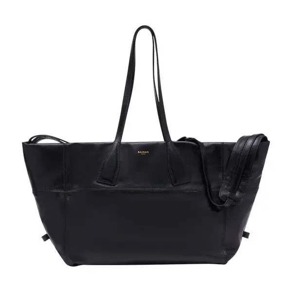 Balmain Track Zip Travel Bag - Black