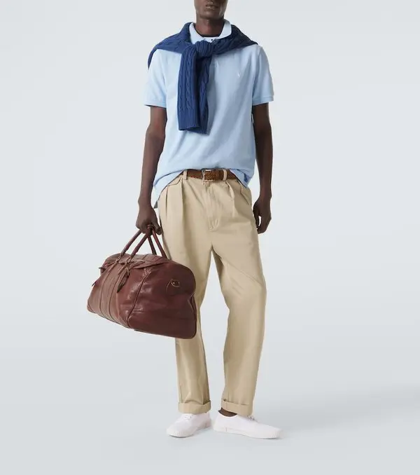 Polo Ralph Lauren Cotton Piqué Polo Shirt - Blue
