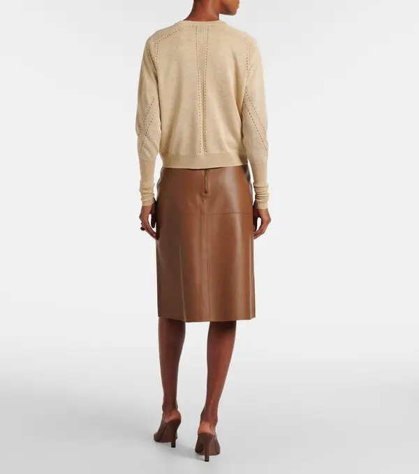 JOSEPH Tassé Lamé Cardigan
