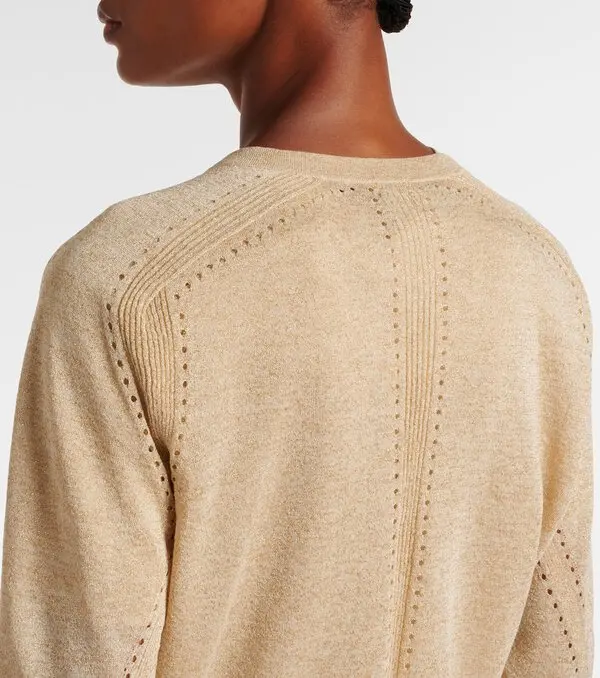 JOSEPH Tassé Lamé Cardigan