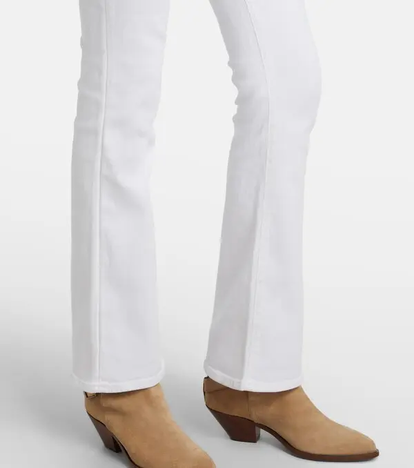 7 For All Mankind Original Bootcut Jeans - White