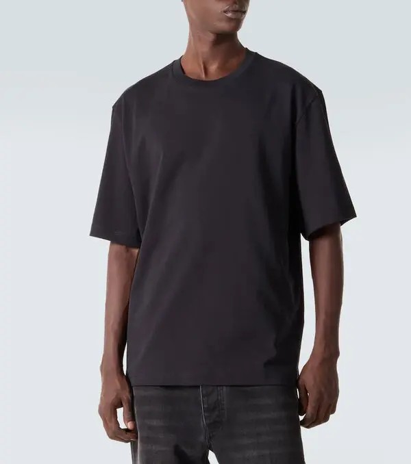 Studio Nicholson Cotton Jersey T-shirt - Black