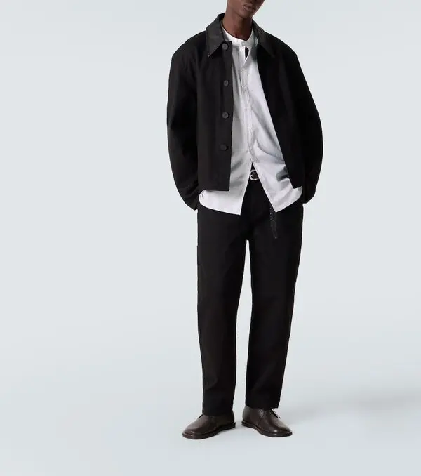 Studio Nicholson X Aaron Levine Nick Striped Cotton Shirt