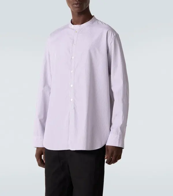 Studio Nicholson X Aaron Levine Nick Striped Cotton Shirt