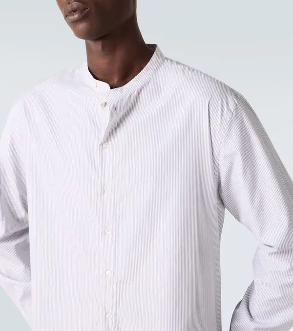 Studio Nicholson X Aaron Levine Nick Striped Cotton Shirt