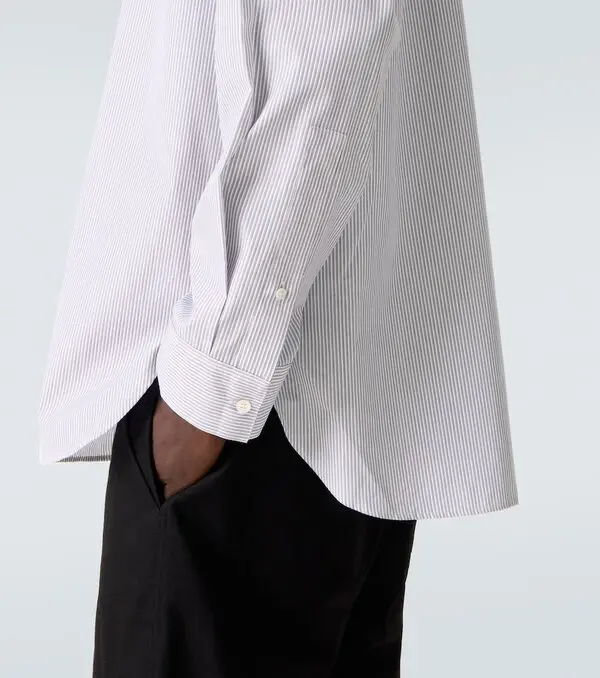 Studio Nicholson X Aaron Levine Nick Striped Cotton Shirt