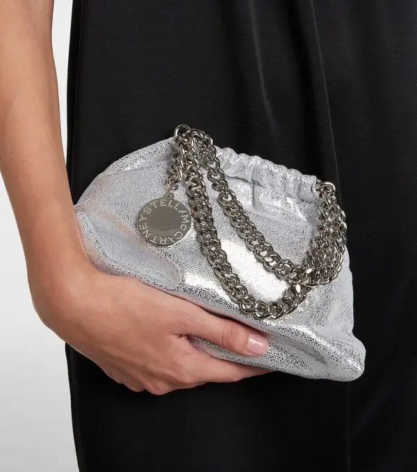 Stella McCartney Falabella Small Metallic Top-handle Bag