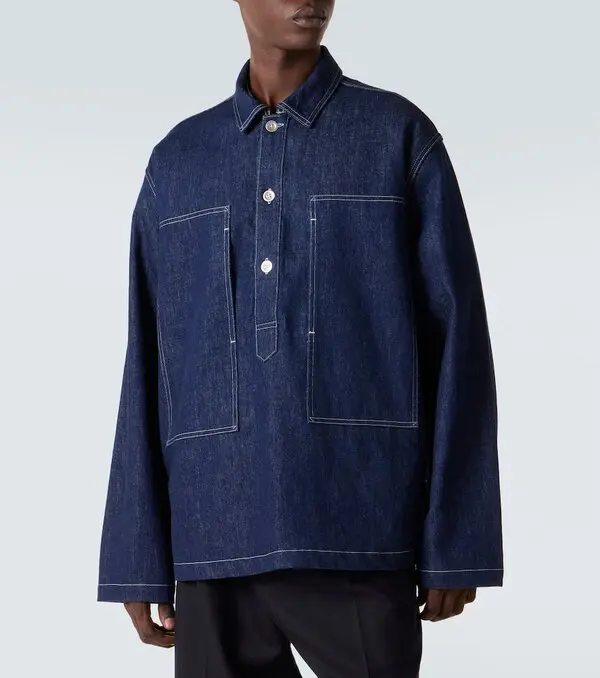 Studio Nicholson X Aaron Levine York Denim Shirt