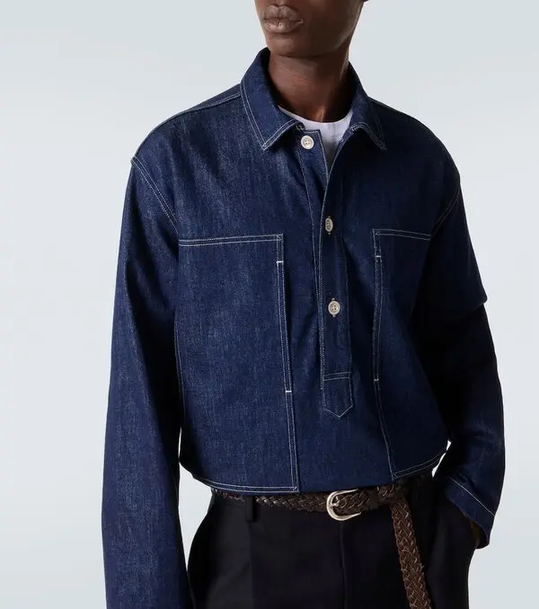 Studio Nicholson X Aaron Levine York Denim Shirt