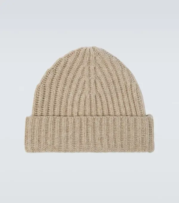 Studio Nicholson X Aaron Levine Berwick Virgin Wool Beanie - Beige