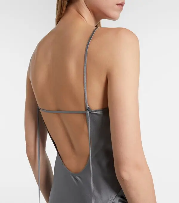 Victoria Beckham Cami Satin Gown