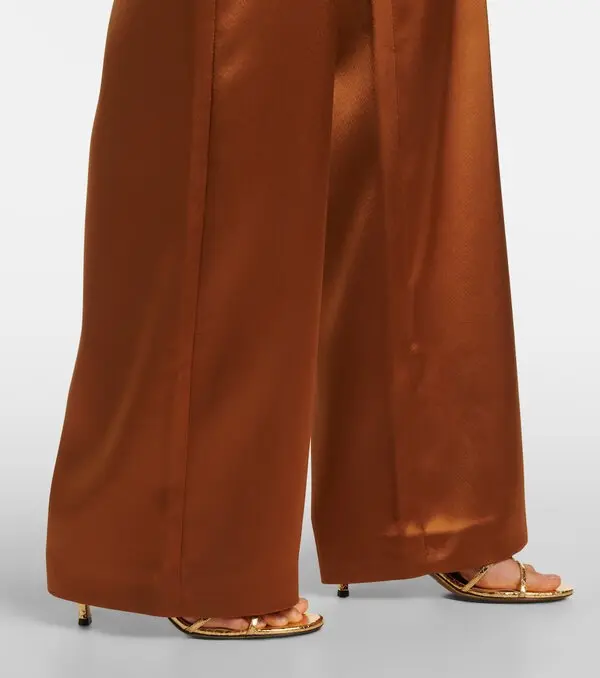 Galvan Sister Moon Wide-leg Pants - Brown