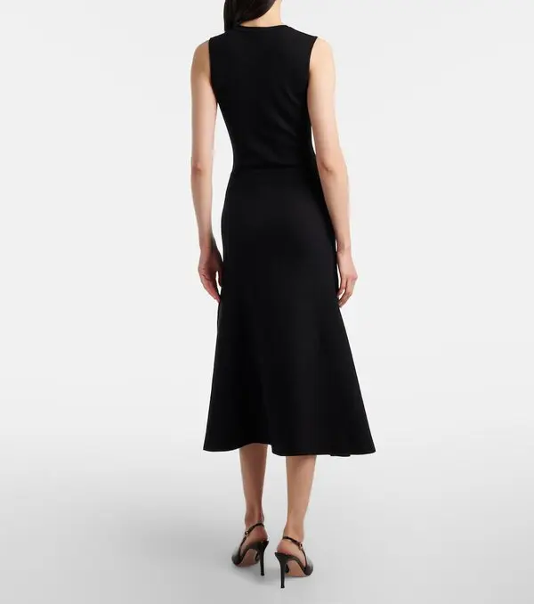 Erdem Floral Jacquard Midi Dress