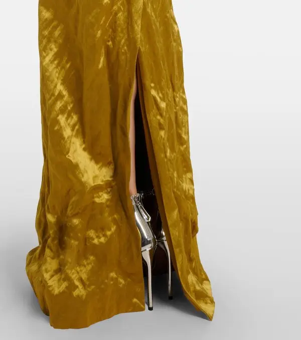 Erdem Embellished Off-shoulder Gown