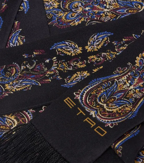 Etro Paislina Silk Jacquard Scarf