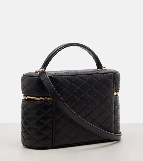 Saint Laurent Gaby Large Leather Vanity Bag