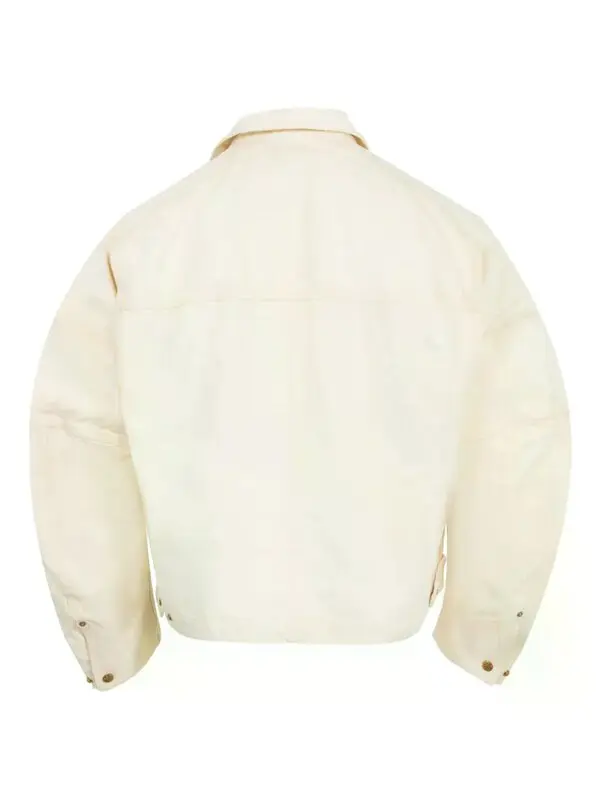 WILLY CHAVARRIA Stockton Pocket Jacket - Neutrals