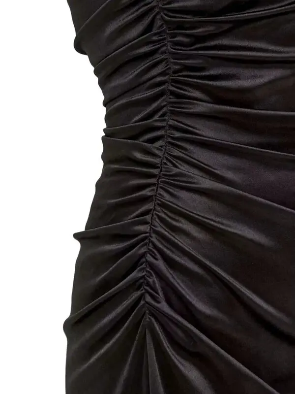 Stine Goya One-shoulder Gathered Mini Dress
