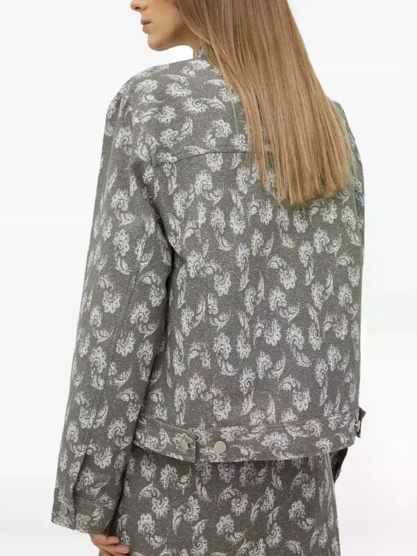 SAMSOE SAMSOE Buttoned Floral Jacket