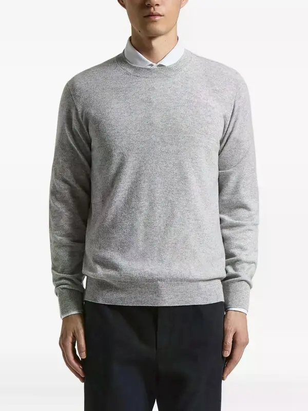 Peserico Crew-neck Ribbed Sweater