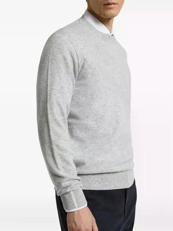 Peserico Crew-neck Ribbed Sweater