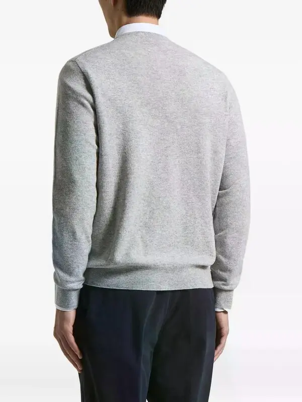Peserico Crew-neck Ribbed Sweater