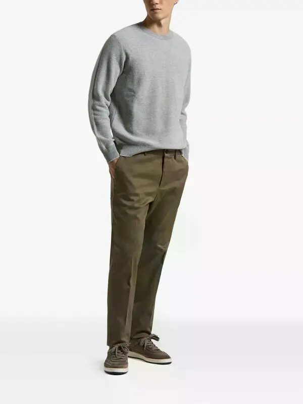 Peserico Crew-neck Ribbed Sweater