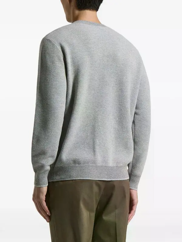 Peserico Crew-neck Ribbed Sweater