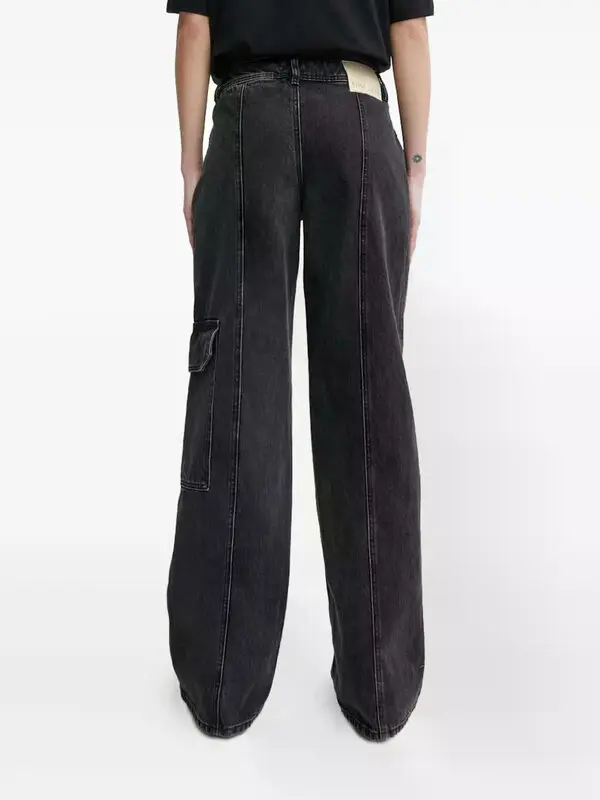 Stine Goya Button Cargo-pocket Jeans