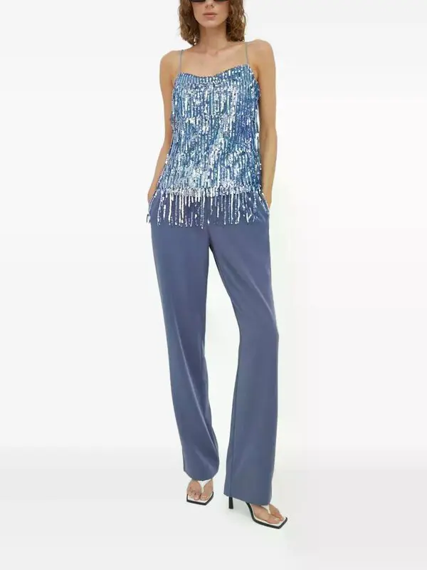 SAMSOE SAMSOE Sequin Fringed Top