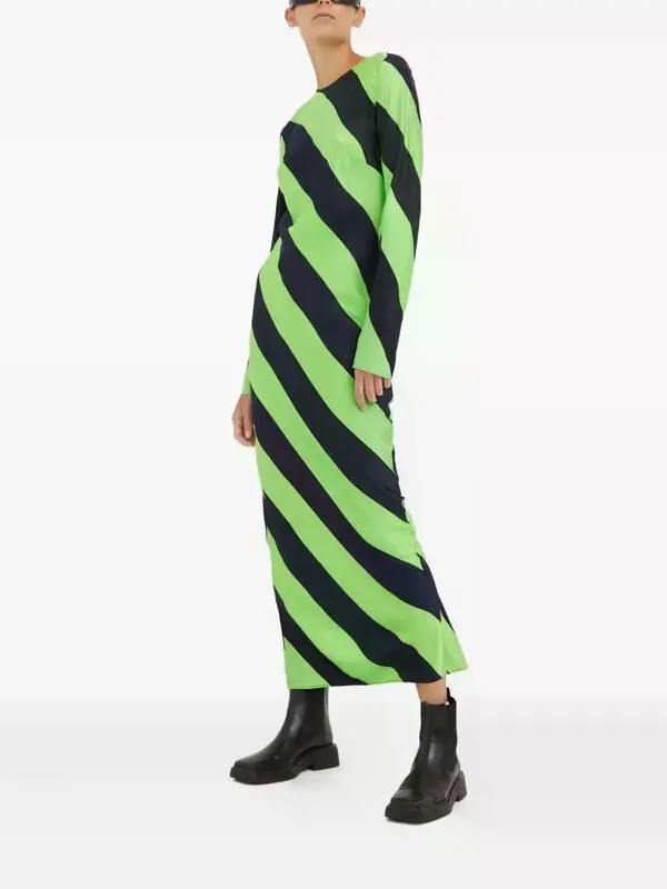 SAMSOE SAMSOE Striped Maxi Dress