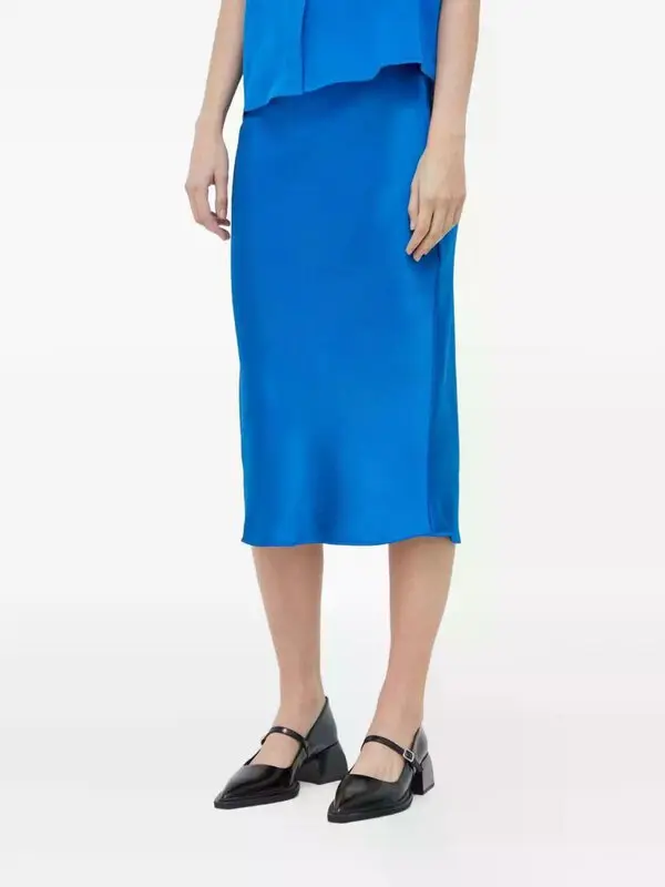 SAMSOE SAMSOE Agneta Slip Midi Skirt
