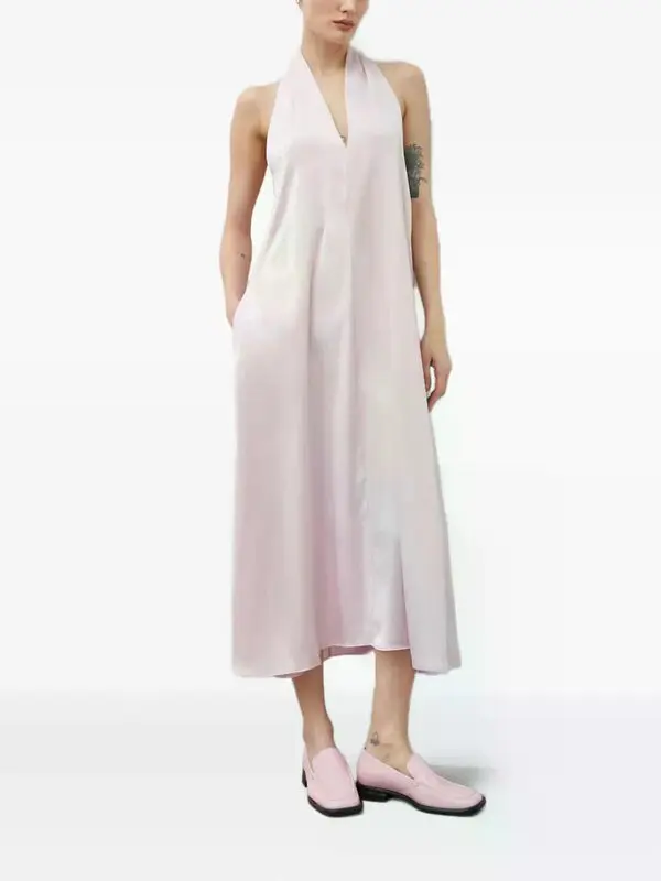 SAMSOE SAMSOE Sacille Halterneck Midi Dress