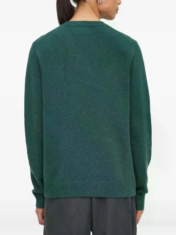 SAMSOE SAMSOE Ribbed Crew-neck Sweater