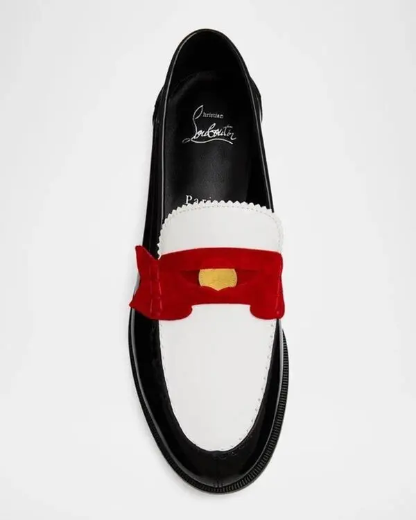 CHRISTIAN LOUBOUTIN Donna Penny Loafers - Multi