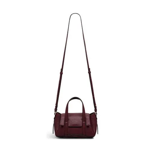 RADLEY The Chancery Flapover Satchel Bag - Dark Cherry