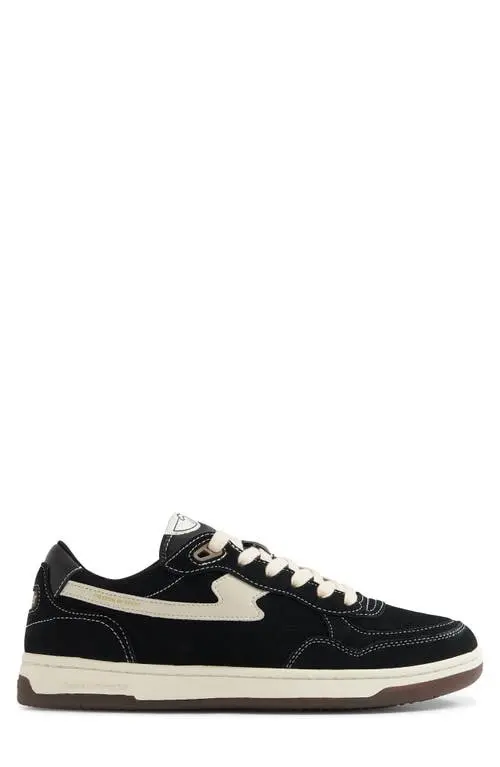 S.W.C STEPNEY WORKERS CLUB Pro Cup S-strike 01 Suede Sneakers - Black White