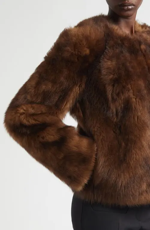 Zimmermann Hypnotic Tipped Genuine Shearling Jacket