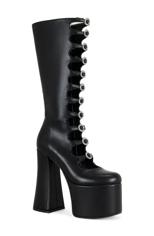 AZALEA WANG Tomlin Platform Boots