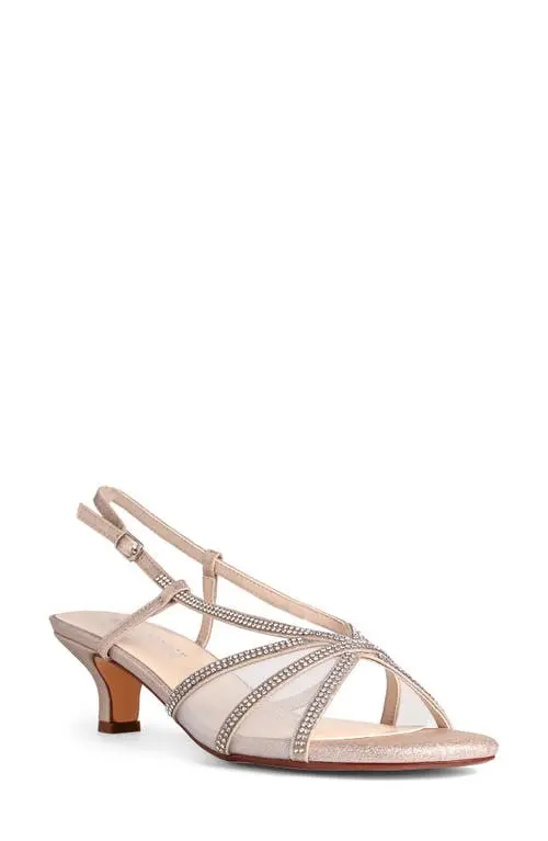TOUCH UPS Erin Slingback Sandal - Champagne