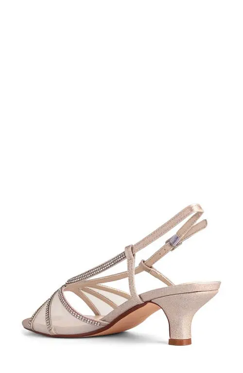 TOUCH UPS Erin Slingback Sandal - Champagne