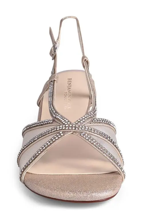 TOUCH UPS Erin Slingback Sandal - Champagne